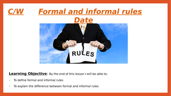 Sociology- Crime and Deviance: Formal and Informal Rules | Teaching ...