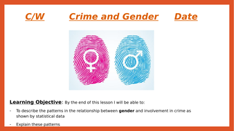 Sociology- Crime and Deviance: Gender and Crime | Teaching Resources