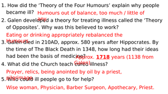 Black Death Causes to Treatment Full Lesson 2 | Teaching Resources