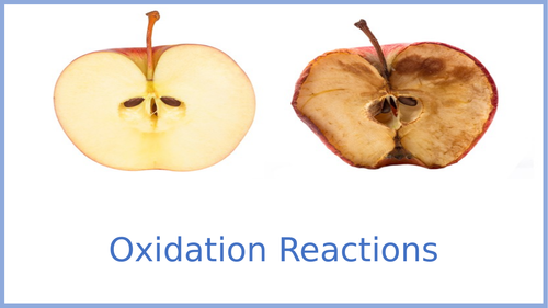 Oxidation Reactions KS3 | Teaching Resources