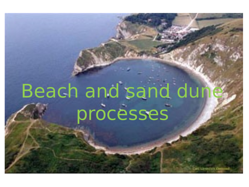 GCSE - Coasts - Lesson 5 - Beach and Sand dune processes | Teaching ...