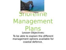 GCSE - Coastal Management - Lesson 3 - Shoreline Management Plans ...