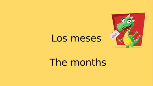 Spanish numbers 1-10, Greetings, Days and Months | Teaching Resources