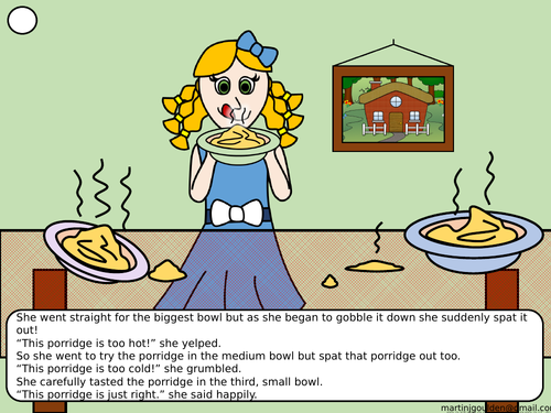 Goldilocks Story Sequencing | Teaching Resources