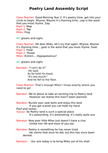 A years worth of Class Assembly Scripts | Teaching Resources