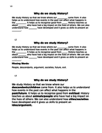 Why Do We Study History? | Teaching Resources