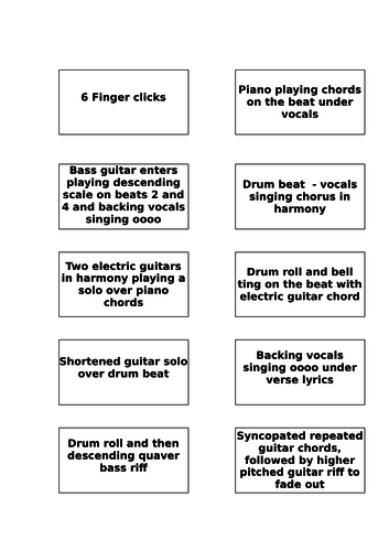 OCR GCSE Music - Conventions of Pop - Rock Anthems - 2 complete lessons ...