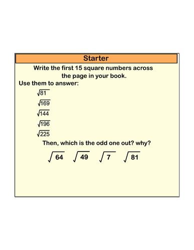 Full lesson on simplifying, adding and subtracting surds | Teaching Resources
