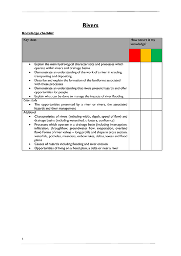 Coasts, Rivers, Earthquakes & Volcanoes - Revision Guides IGCSE ...