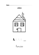 Learning letter h for house - Nursery and Reception students | Teaching ...