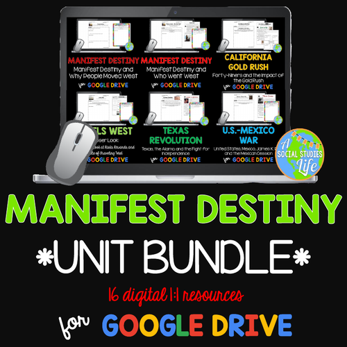 Manifest Destiny UNIT BUNDLE | Teaching Resources