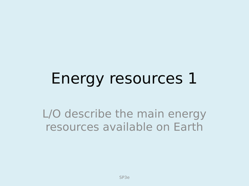 PHYSICS --- edexcel 2016 ks4 --- Conservation of Energy. | Teaching ...