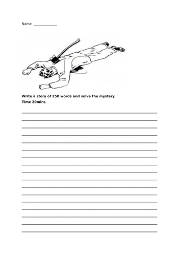7 English creative writing story prompts - worksheets | Teaching Resources