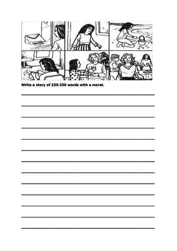 7 English creative writing story prompts - worksheets | Teaching Resources