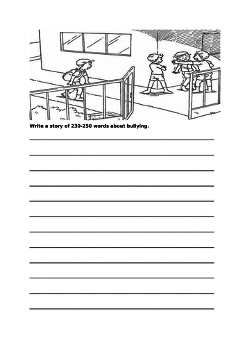 7 English creative writing story prompts - worksheets | Teaching Resources