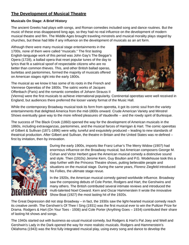 LCM Musical Theatre Resources | Teaching Resources