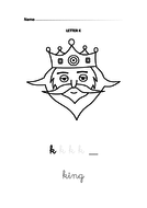 Learning letter k for king - Nursery and Reception students | Teaching ...