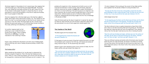 Christianity Beliefs Revision Guide | Teaching Resources
