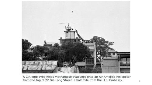 The Vietnam War- Fall of Saigon 1975 | Teaching Resources