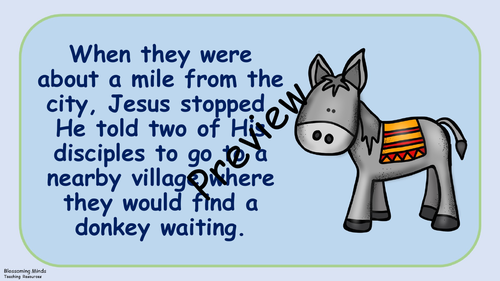 KS1 Palm Sunday Easter RE Lesson Pack | Teaching Resources