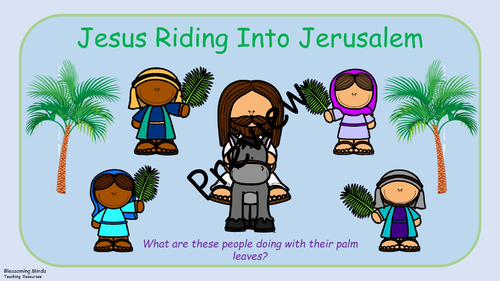 KS1 Palm Sunday Easter RE Lesson Pack | Teaching Resources