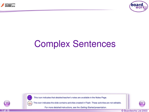 Complex sentences - great lesson! | Teaching Resources
