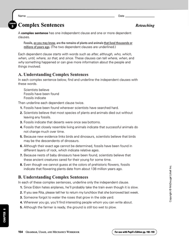 Complex sentences - great lesson! | Teaching Resources