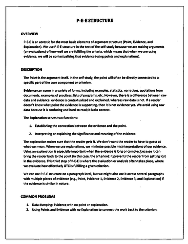 GCSE English - PEE writing bundle | Teaching Resources
