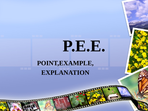 GCSE English - PEE writing bundle | Teaching Resources
