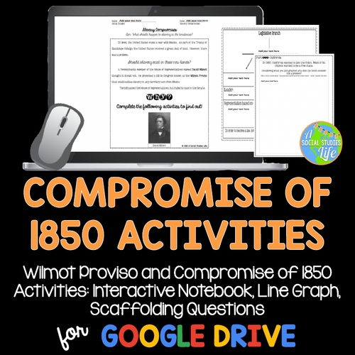 Compromise of 1850 Activities | Teaching Resources