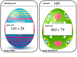 Mathematics Easter egg hunt | Teaching Resources