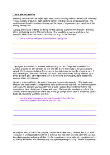 Descriptive & Narrative Writing | Teaching Resources