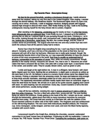 Descriptive & Narrative Writing | Teaching Resources