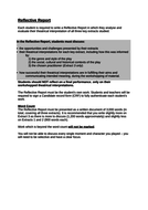 AQA A Level Drama and Theatre - Component 3 Reflective Report Guidance ...