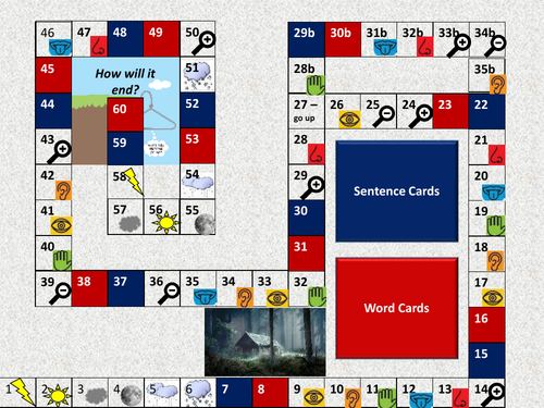 Creative Writing Board Game | Teaching Resources