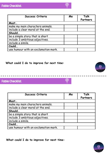 36 Writing Genre Checklists for KS1 and KS2 (Editable) | Teaching Resources