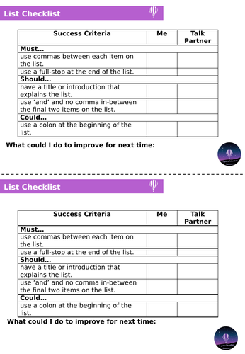 36 Writing Genre Checklists for KS1 and KS2 (Editable) | Teaching Resources