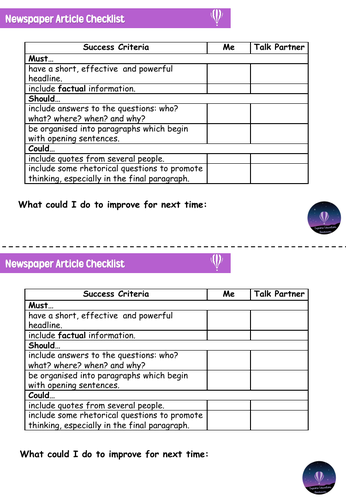 36 Writing Genre Checklists for KS1 and KS2 (Editable) | Teaching Resources