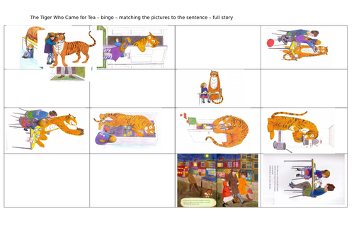 The Tiger Who Came To Tea - guided reading | Teaching Resources