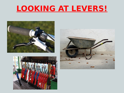 Looking at Levers - DT unit for Years 3 and 4 | Teaching Resources