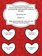 French Valentine's Game | Teaching Resources