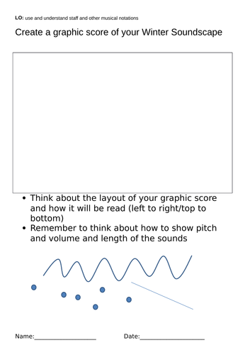 Winter Soundscape Music Resource Pack | Teaching Resources