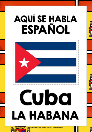 SPANISH-SPEAKING & PORTUGUESE-SPEAKING COUNTRIES POSTERS | Teaching ...