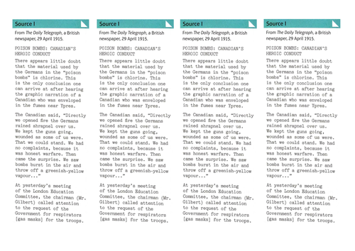 9-1 Edexcel: Environment Study Trenches - RAMC FANY & Transport ...