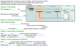 aqa waste water treatment | Teaching Resources