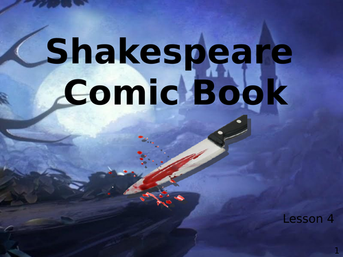 Learn Shakespeare's Macbeth by Turning Key Scenes Into A Comic Strip ...