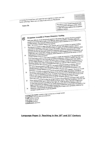 AQA GCSE English Language Paper 2 Practice Papers *NEW* | Teaching ...