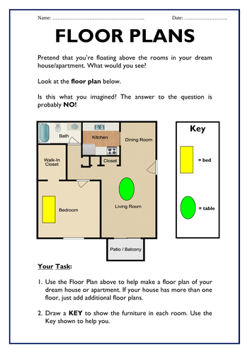 Design a DREAM House, Room Design & Floor Plans - UOW, Homework Project ...