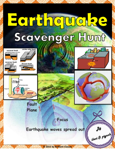 Earthquake Scavenger Hunt | Teaching Resources