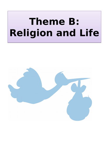 Theme B Religion and Life Revision booklet | Teaching Resources